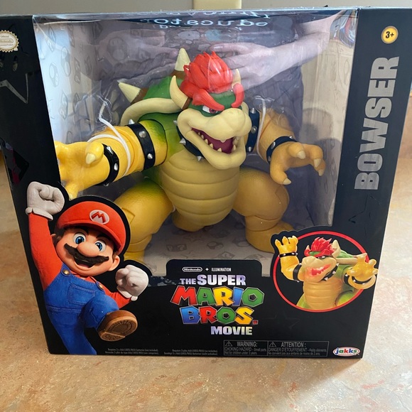Nintendo | Toys | Super Mario Bros Movie Bowser Action Figure | Poshmark